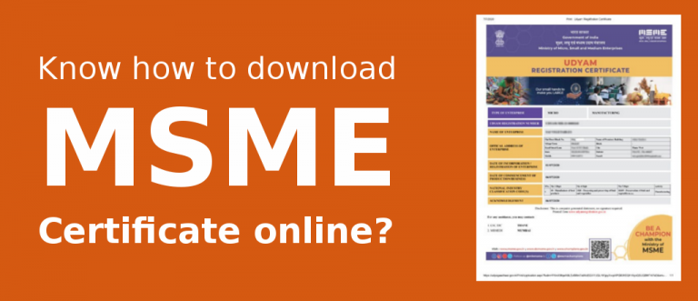 Best Way To Download MSME Certificate Online - Voxya