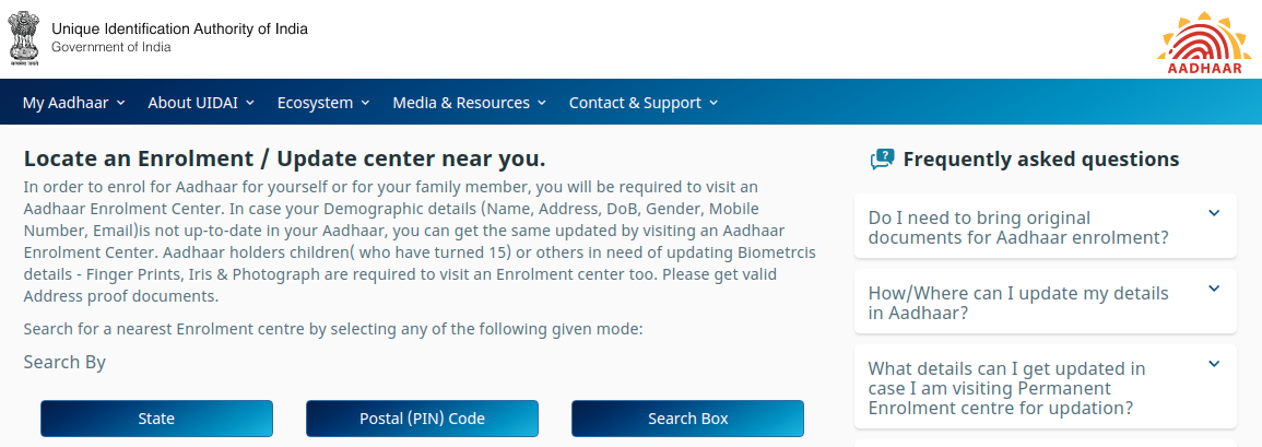 Aadhaar Enrollment Process - How to Enrol Aadhaar UIDAI?