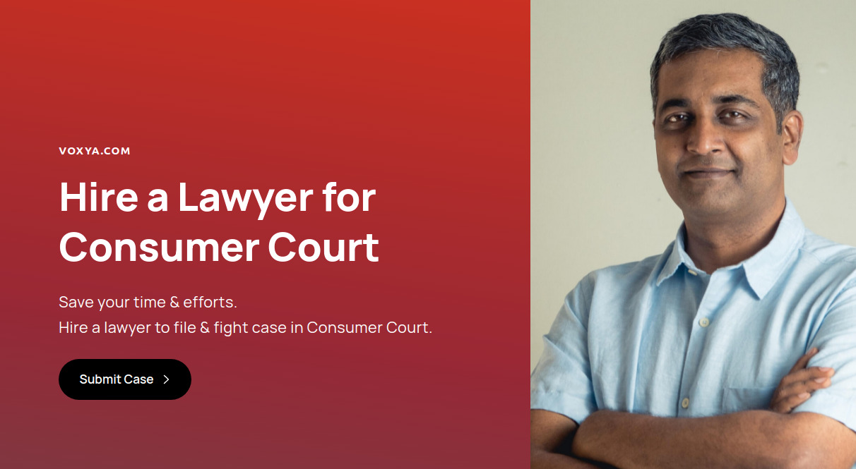 Get An Online Legal Solution For Consumer Case - Voxya